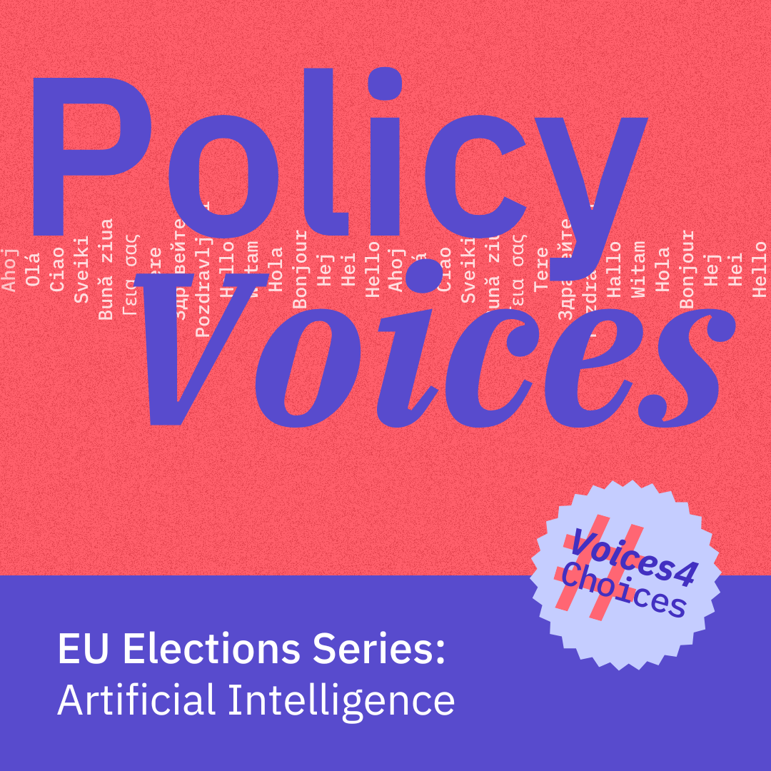 Policy Voices | EU Elections Series: Artificial Intelligence - Friends ...